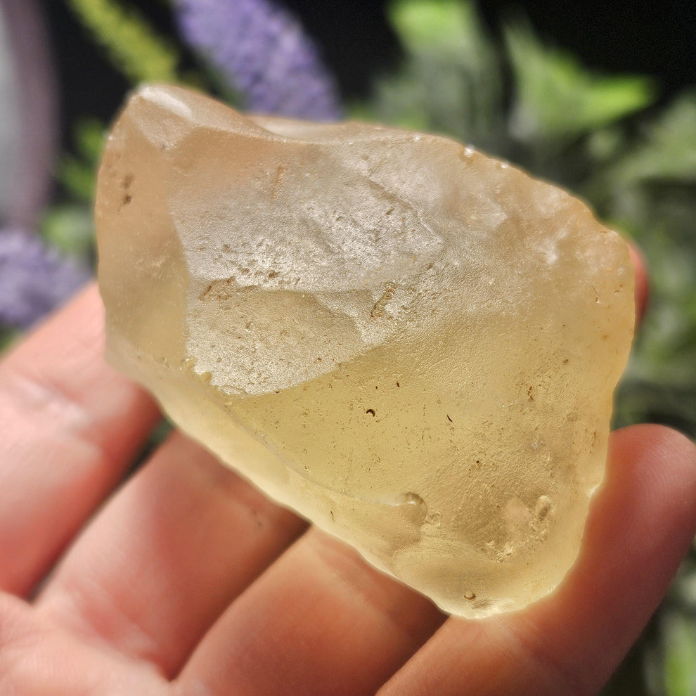 Libyan Desert Glass 83g – Infinite Spiral Gems