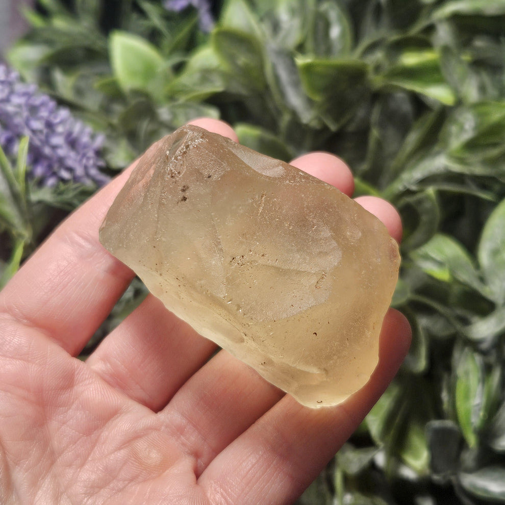Libyan Desert Glass 83g – Infinite Spiral Gems